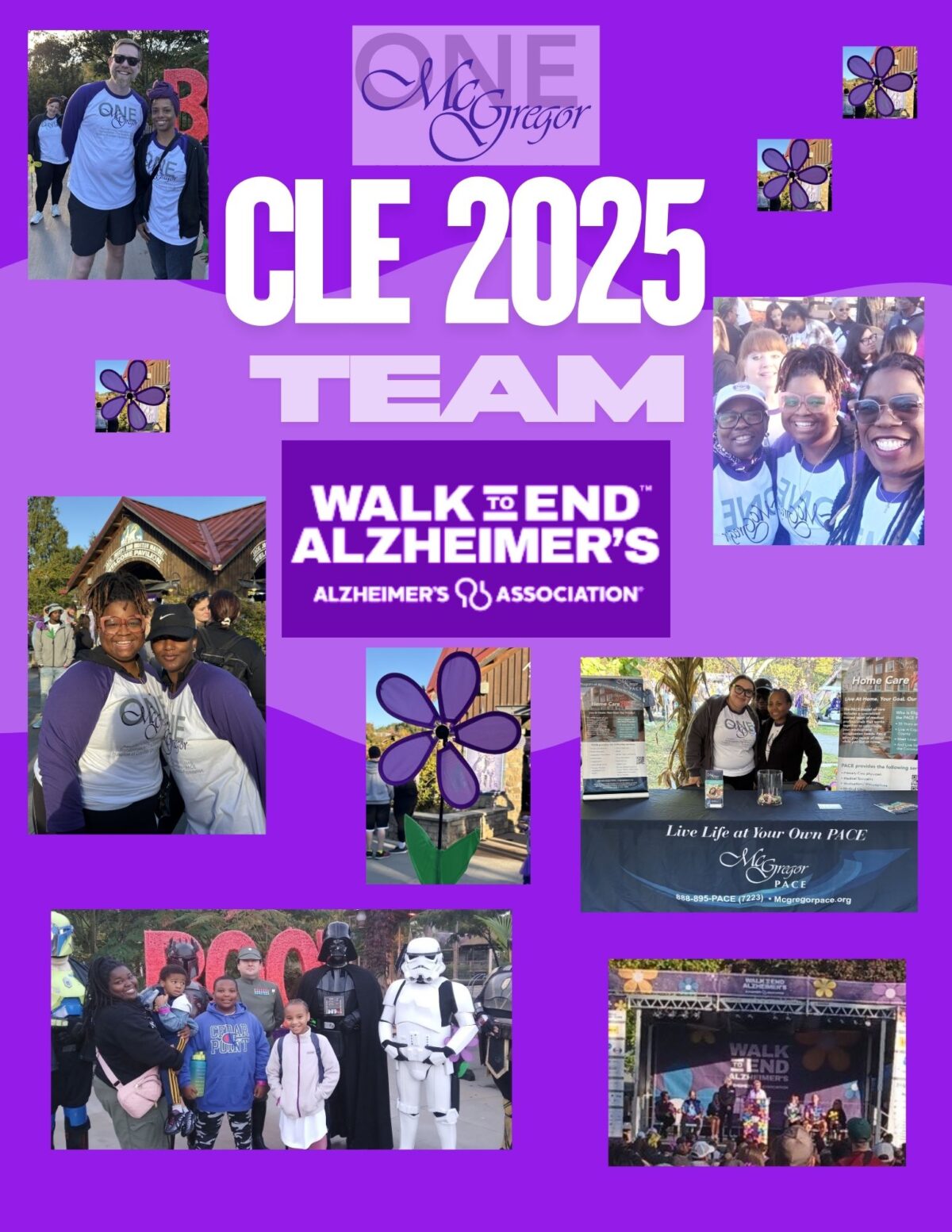 McGregor comes out to support the Walk to End Alzheimer’s Disease ...